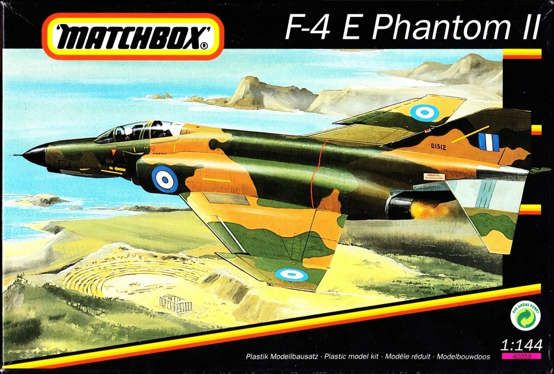 Matchbox 1/144 40059 F-4E Phantom II | Encyclopedia of Scale Models ...