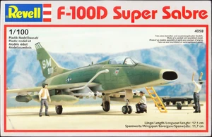 Revell/Germany 1/100 4058 F-100D Super Sabre | Encyclopedia of Scale ...