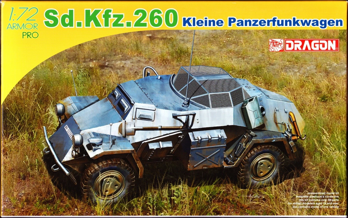 Dragon Models 1/72 7446 Sd.Kfz.260 | Encyclopedia of Scale Models Wiki ...