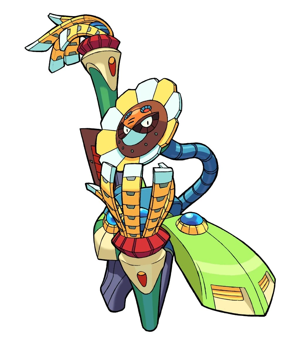 Optic Sunflower | Mega Man HQ | Fandom