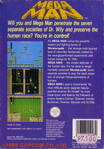 Mega Man (Videojuego) | Mega Man HQ | Fandom