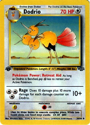 Dodrio (Jungla TCG) | Pokémon Wiki | Fandom