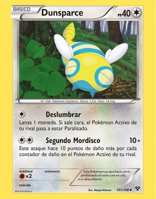 Dunsparce (XY TCG) | Pokémon Wiki | Fandom