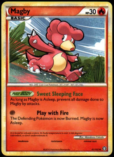 Magby (HS Triumphant TCG) | Pokémon Wiki | Fandom