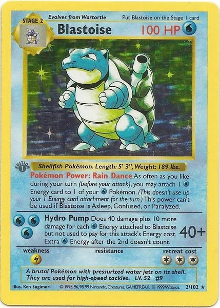 Blastoise (Base Set TCG) | Pokémon Wiki | Fandom