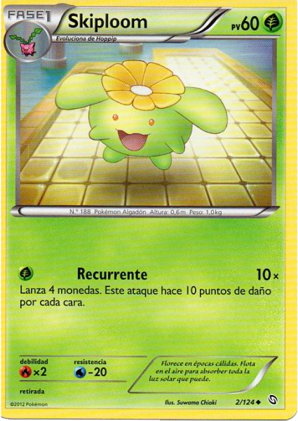 Skiploom (Dragones Majestuosos TCG) | Pokémon Wiki | Fandom