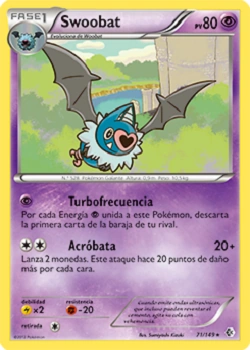 Swoobat (Fronteras Cruzadas TCG) | Pokémon Wiki | Fandom