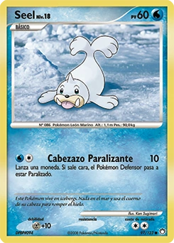 Seel (Tesoros Misteriosos TCG) | Pokémon Wiki | Fandom