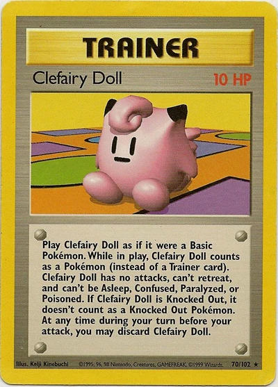 Muñeco Clefairy (Base Set TCG) | Pokémon Wiki | Fandom