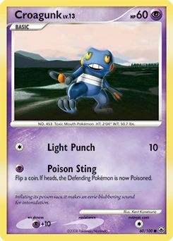 Croagunk (Majestic Dawn TCG) | Pokémon Wiki | Fandom