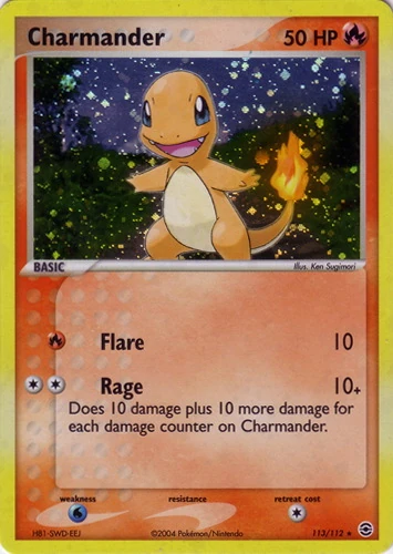 Charmander (FireRed & LeafGreen 113 TCG) | Pokémon Wiki | Fandom