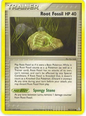 Root Fossil (Holon Phantoms TCG) | Pokémon Wiki | Fandom