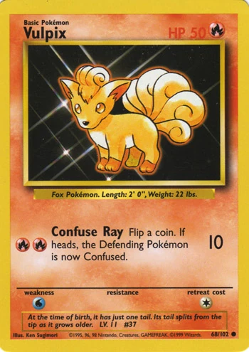 Vulpix (Base Set TCG) | Pokémon Wiki | Fandom