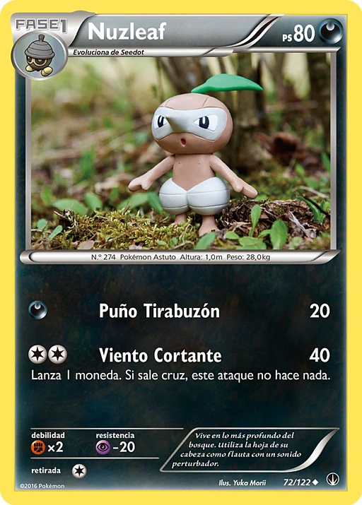 Nuzleaf (TURBOlímite TCG) | Pokémon Wiki | Fandom