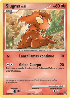 Slugma (Grandes Encuentros TCG) | Pokémon Wiki | Fandom