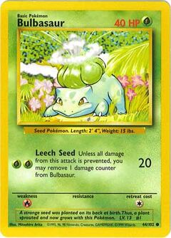 Bulbasaur (TCG) | Pokémon Wiki | Fandom