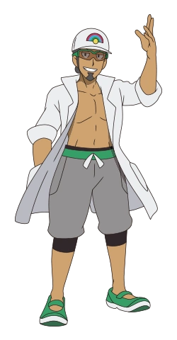 Profesor Kukui (anime) | Pokémon Wiki | Fandom