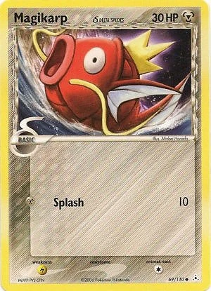 Magikarp δ (Holon Phantoms TCG) | Pokémon Wiki | Fandom