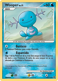 Wooper (Maravillas Secretas TCG) | Pokémon Wiki | Fandom