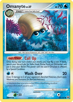 Omanyte (Majestic Dawn TCG) | Pokémon Wiki | Fandom