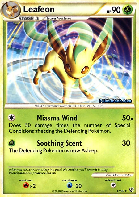 Leafeon (HS Undaunted TCG) | Pokémon Wiki | Fandom