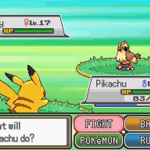 Pokemon Double Battle Background