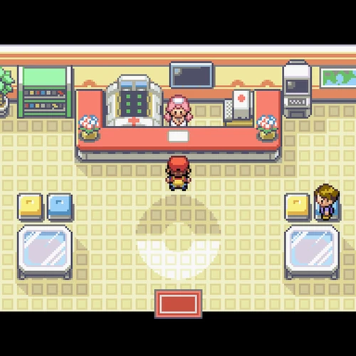 Pokemon Center Inside
