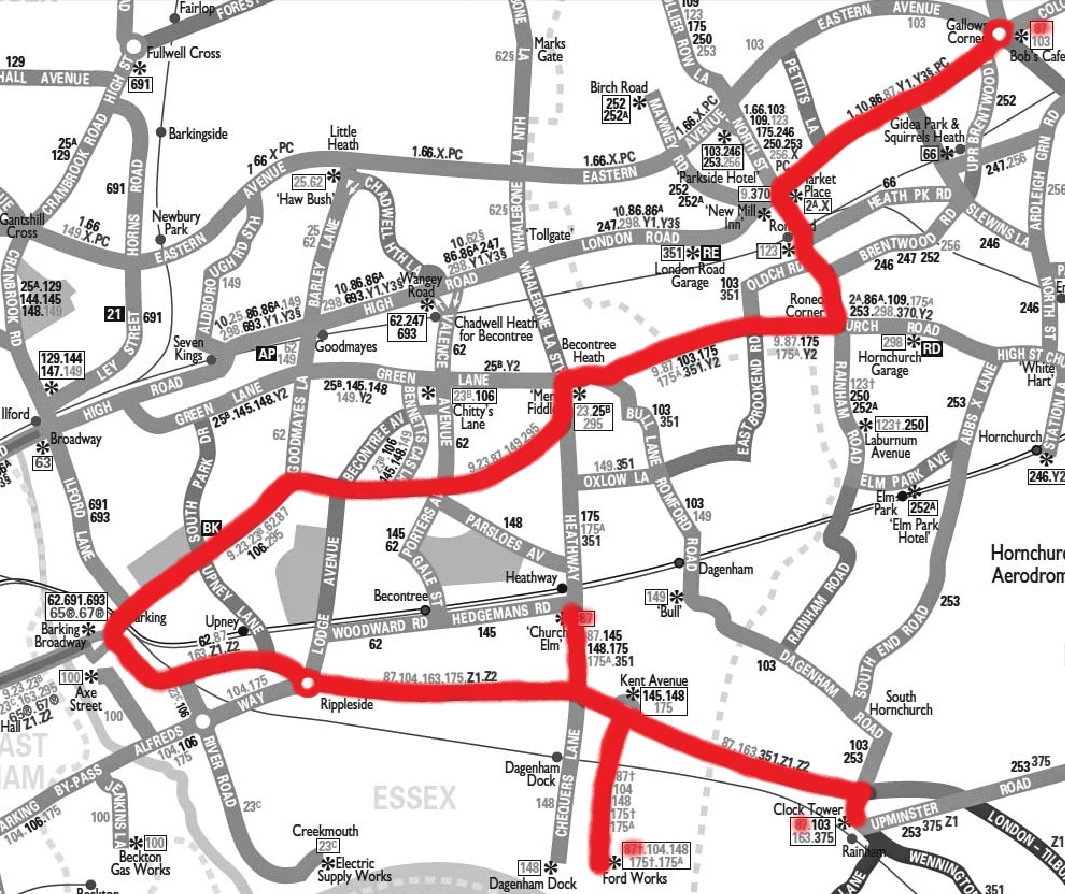 London Buses route 87 | EssexBusChronicles Wiki | Fandom