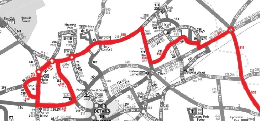 London Buses route 510 | EssexBusChronicles Wiki | Fandom