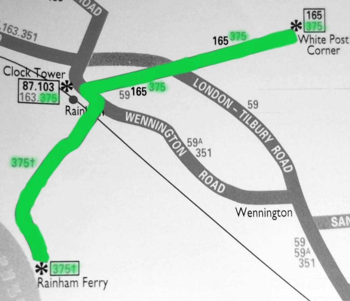 London Country route 375 | EssexBusChronicles Wiki | Fandom