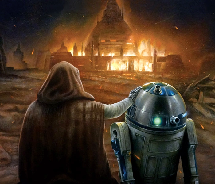 Ataque Al Templo Jedi De Star Wars #disney #starwars #lucasfilm