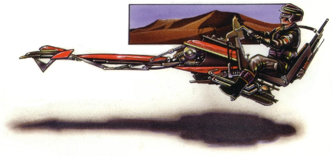 Swoop de carreras Pájaro del cielo | Star Wars Wiki | Fandom