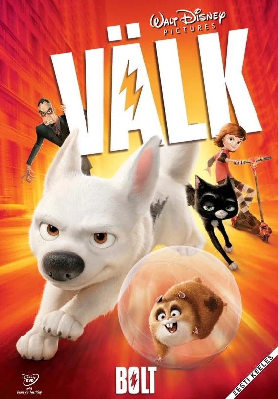 Välk (Bolt) | Estonian Dubbing Wiki | Fandom