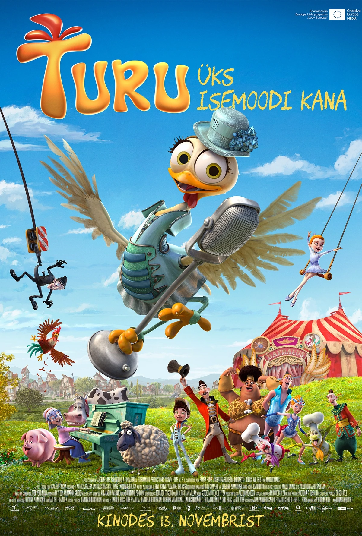 Turu: üks isemoodi kana (La gallina Turuleca) | Estonian Dubbing Wiki | Fandom