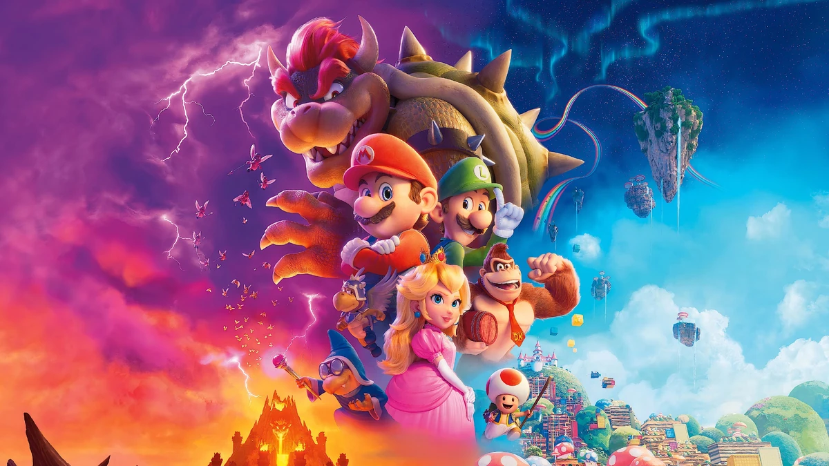 Super Mario Bros. film (The Super Mario Bros. Movie) - (voice-over ...