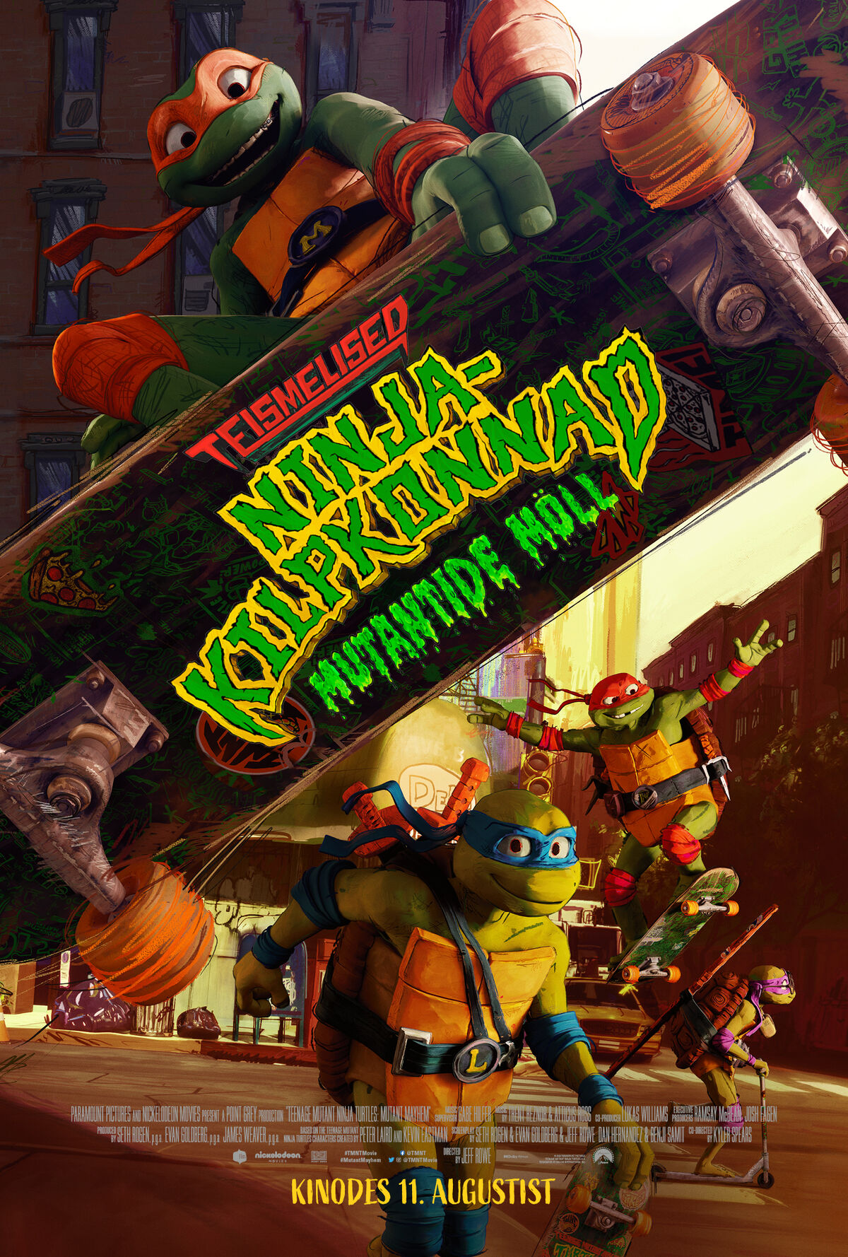 Teismelised ninjakilpkonnad: Mutantide möll (Teenage Mutant Ninja ... Teismelised ninjakilpkonnad: Mutantide möll (Teenage Mutant Ninja ...