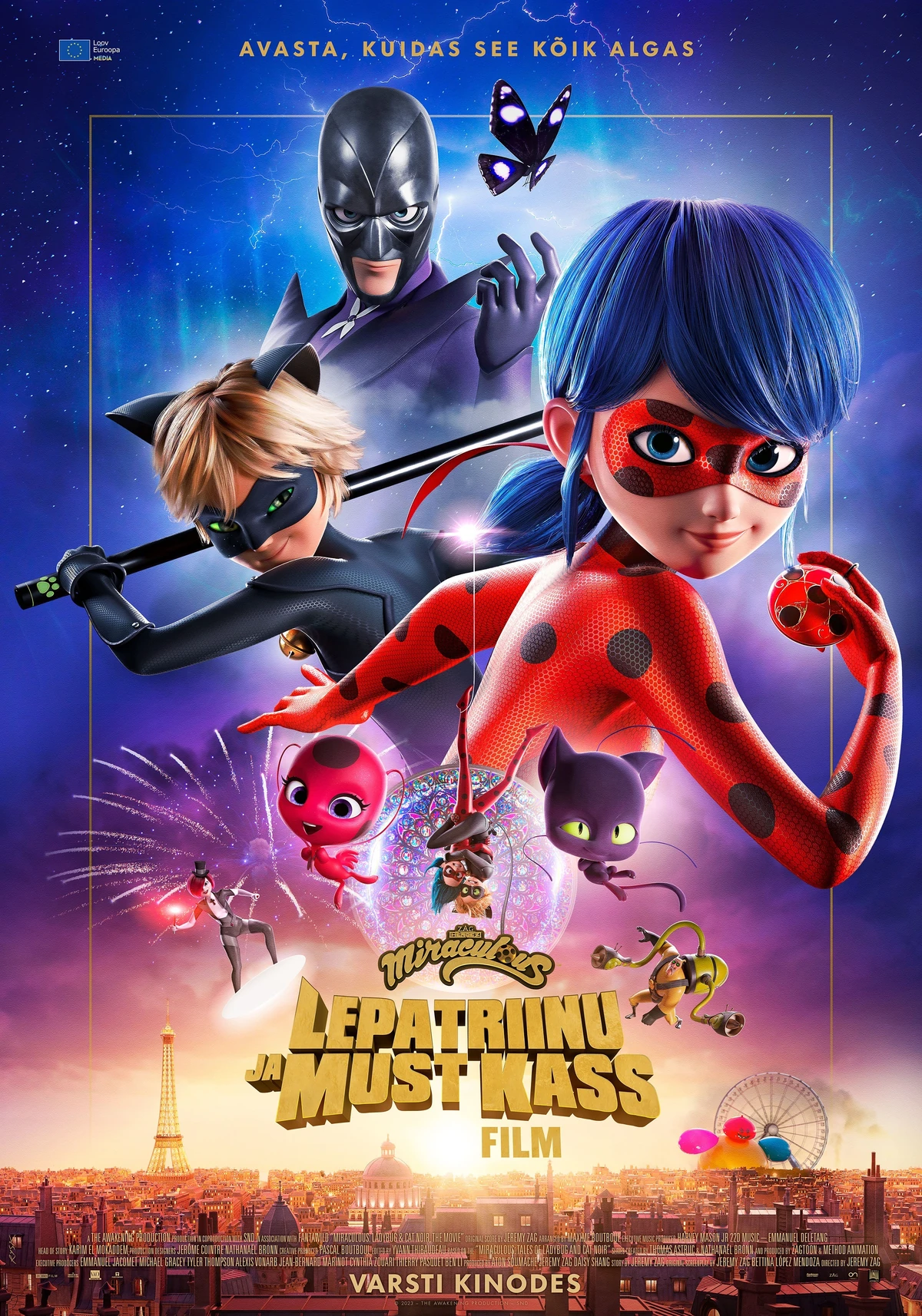 Lepatriinu ja Must Kass. Film (Miraculous: Ladybug & Cat Noir, The ...