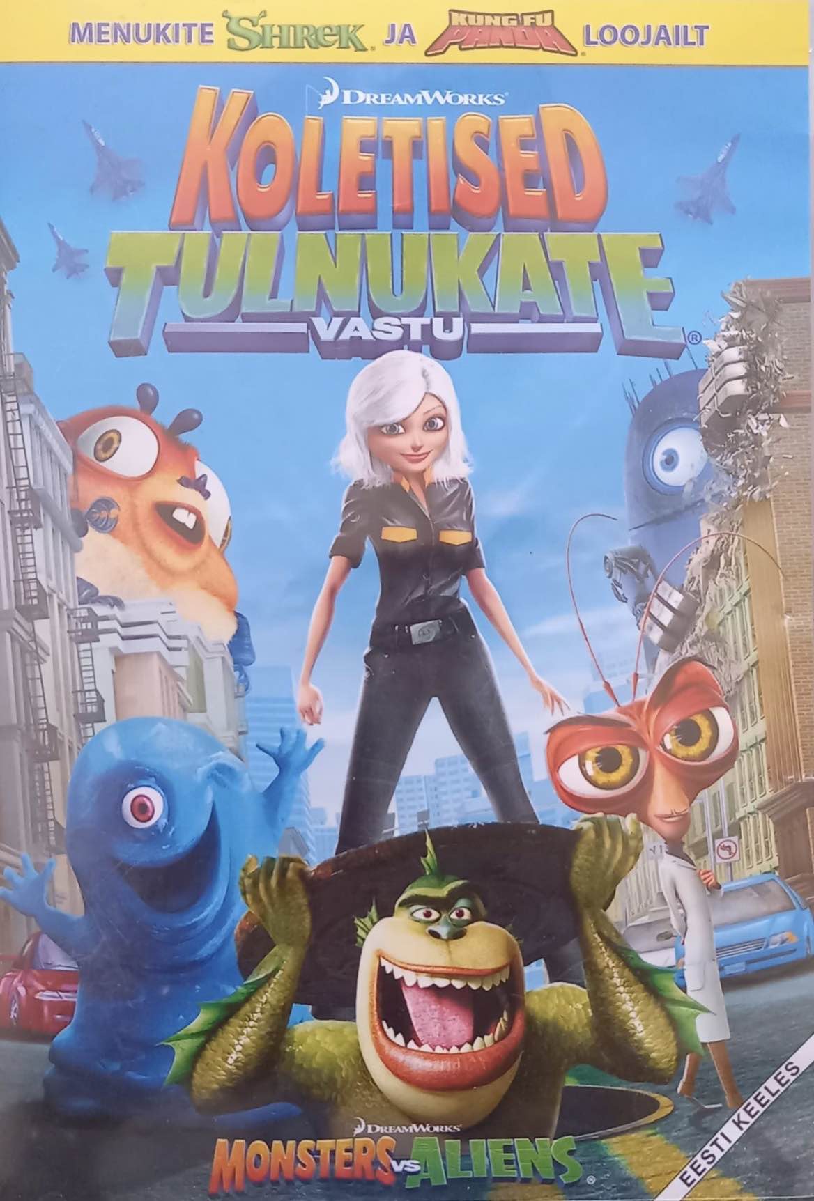 Koletised Tulnukate Vastu Monsters Vs Aliens Estonian Dubbing Wiki
