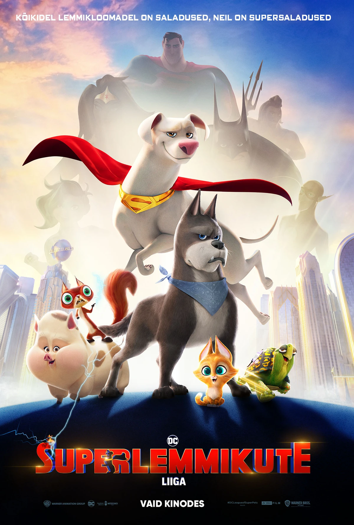 DC Superlemmikute liiga (DC League of Super-Pets) | Estonian Dubbing Wiki | Fandom