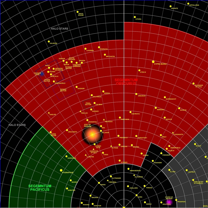 Mapa de la Galaxia 40k | Wikihammer 40k | Fandom