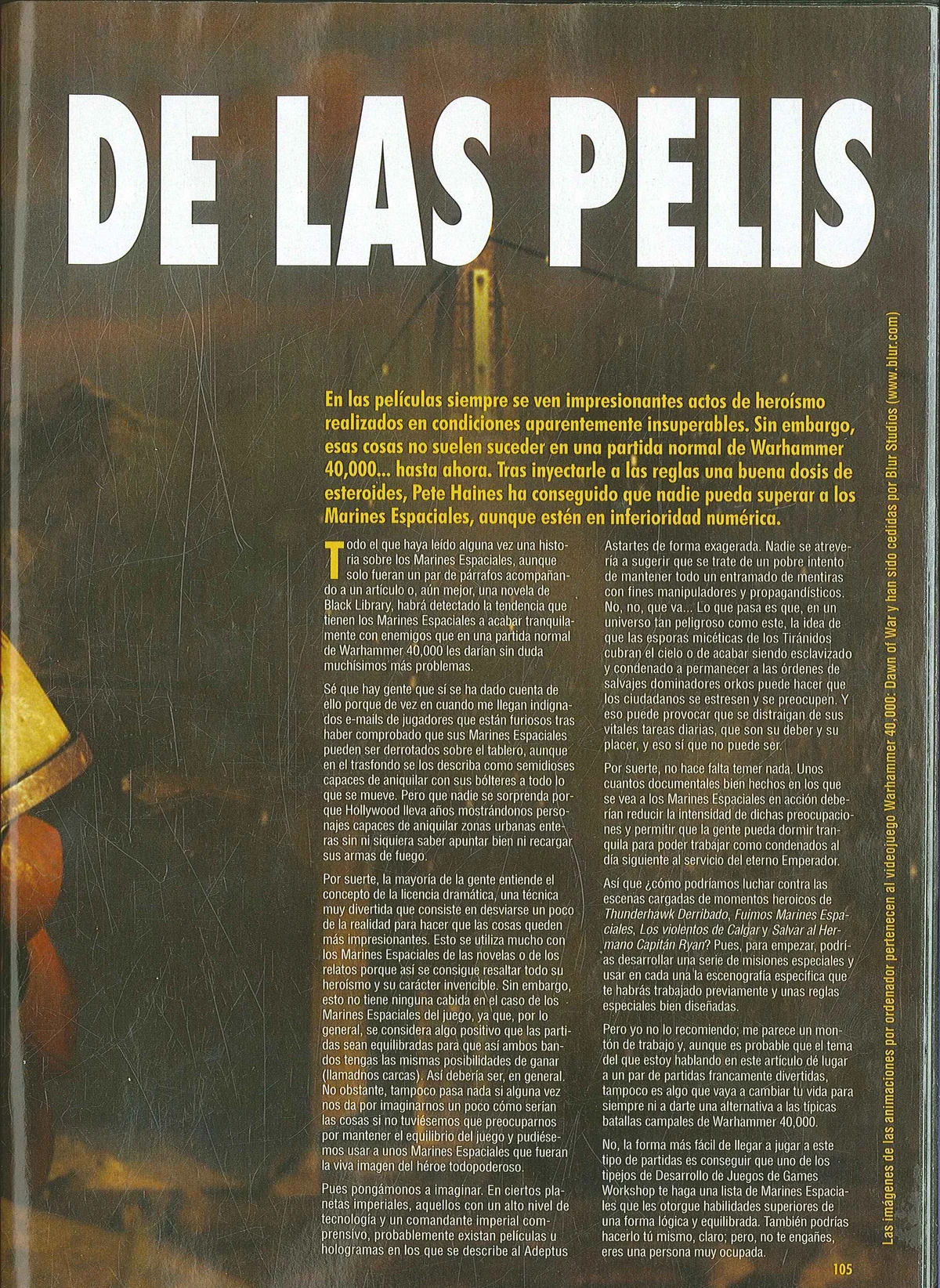 Usuario Blog:Aresius King/Los Marines de las Pelis | Wikihammer 40k ...
