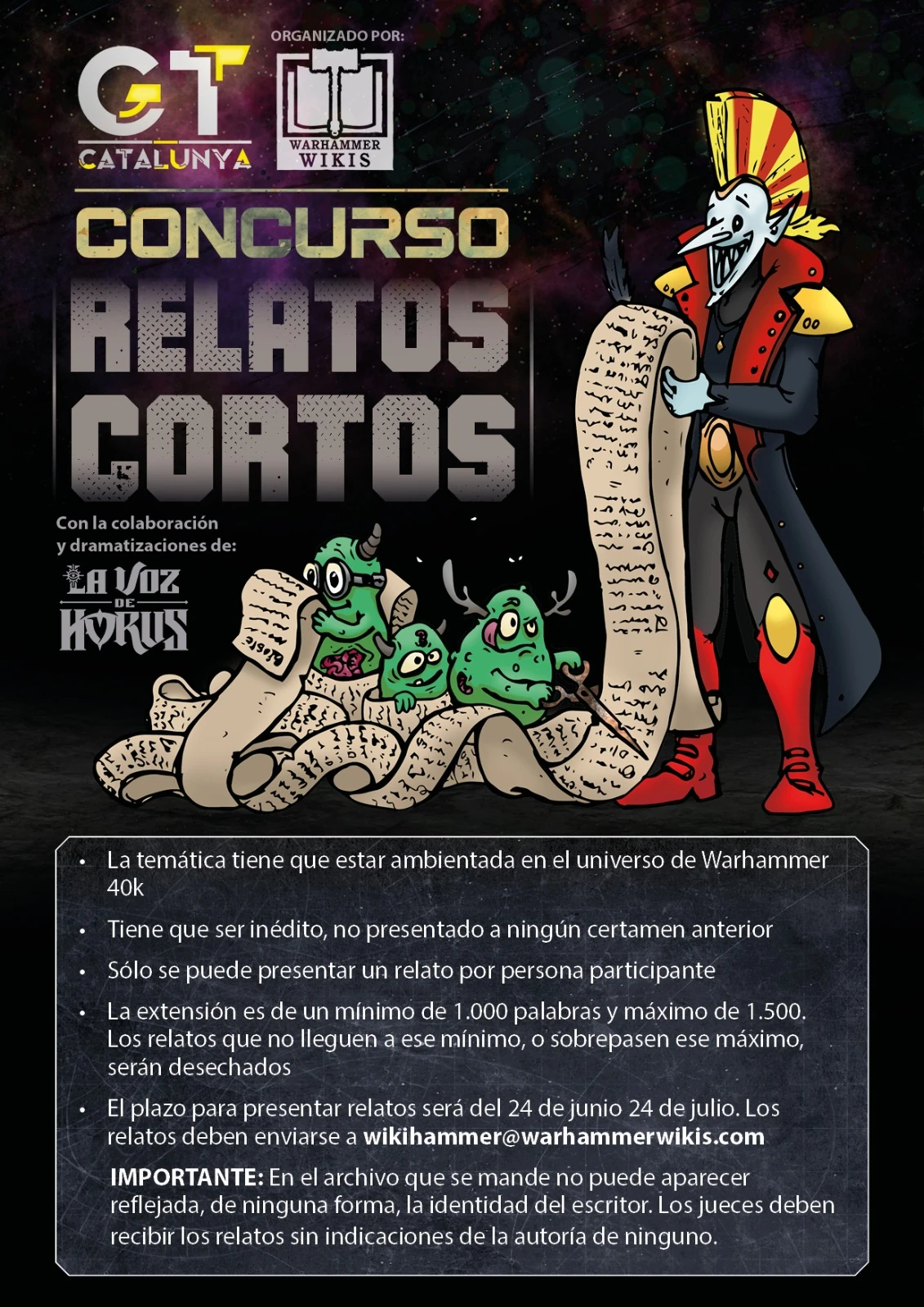 Usuario Blog:Aresius King/Veredicto del VII Certamen de Relatos 40k ...
