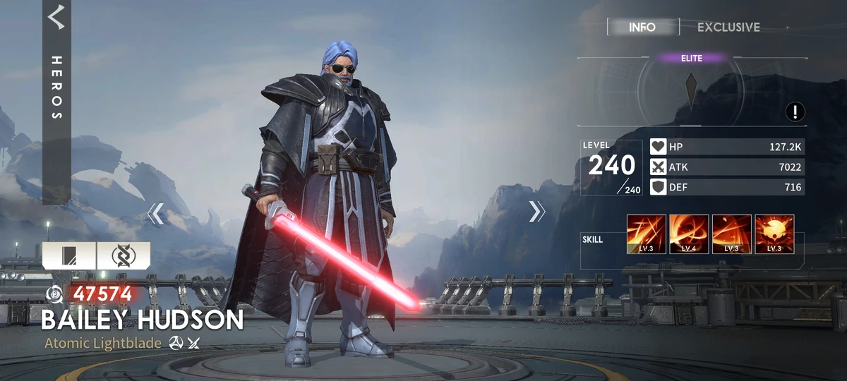 Atomic Lightblade-Bailey Hudson | Eternal Evolution Wiki | Fandom