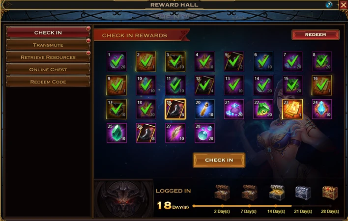 Reward Hall | Eternal Fury Wiki | Fandom