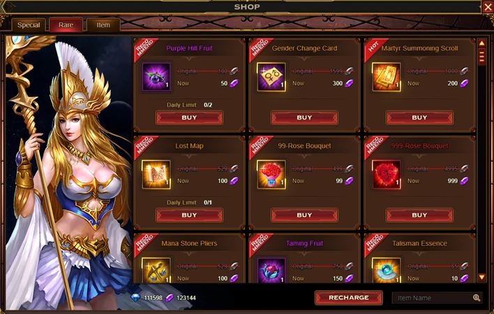 Shop | Eternal Fury Wiki | Fandom