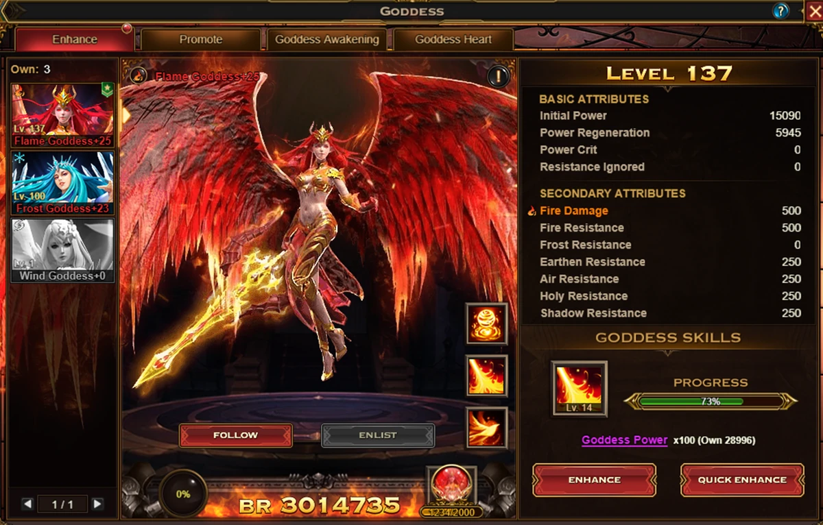 Goddess | Eternal Fury Wiki | Fandom