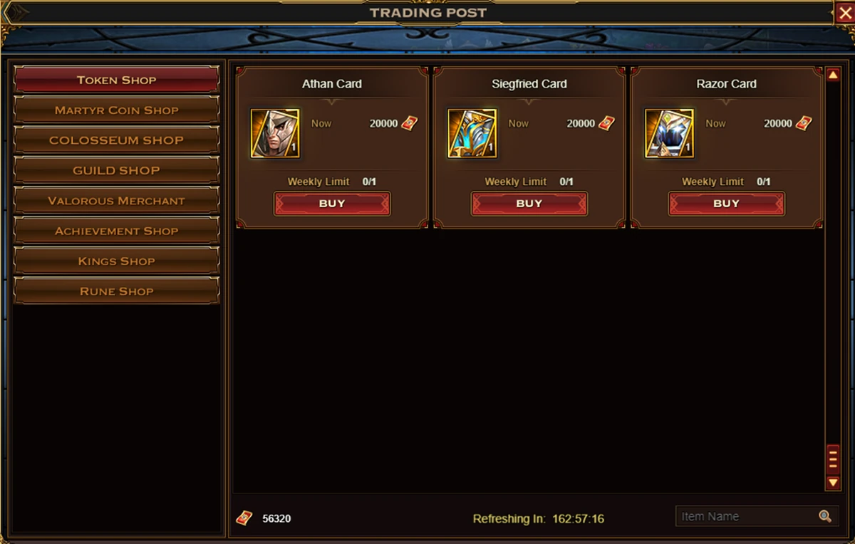 Trading Post | Eternal Fury Wiki | Fandom