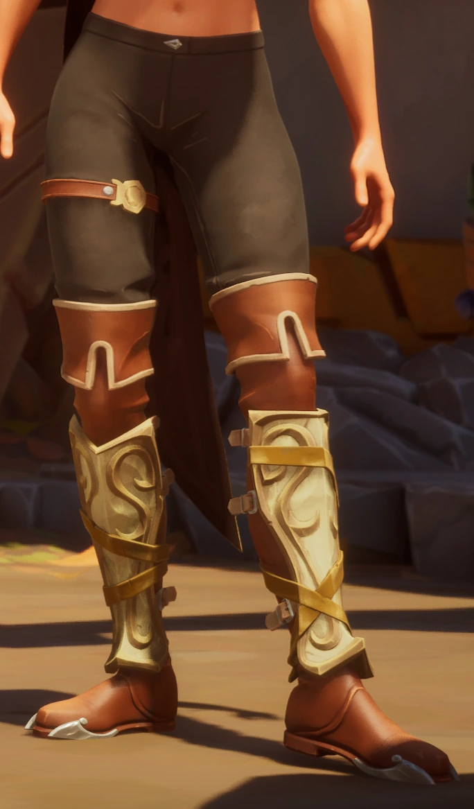 Trapper's Shinguards | Eternal Strands Wiki | Fandom