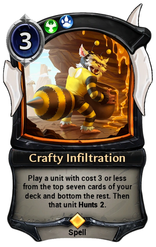 Crafty Infiltration | Eternal Card Game Wiki | Fandom