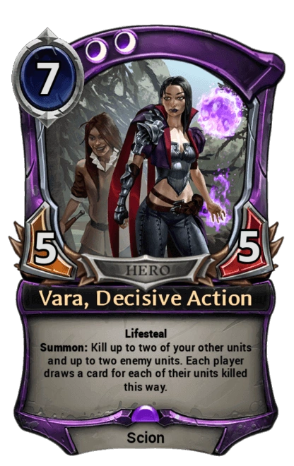 Vara, Decisive Action | Eternal Card Game Wiki | Fandom